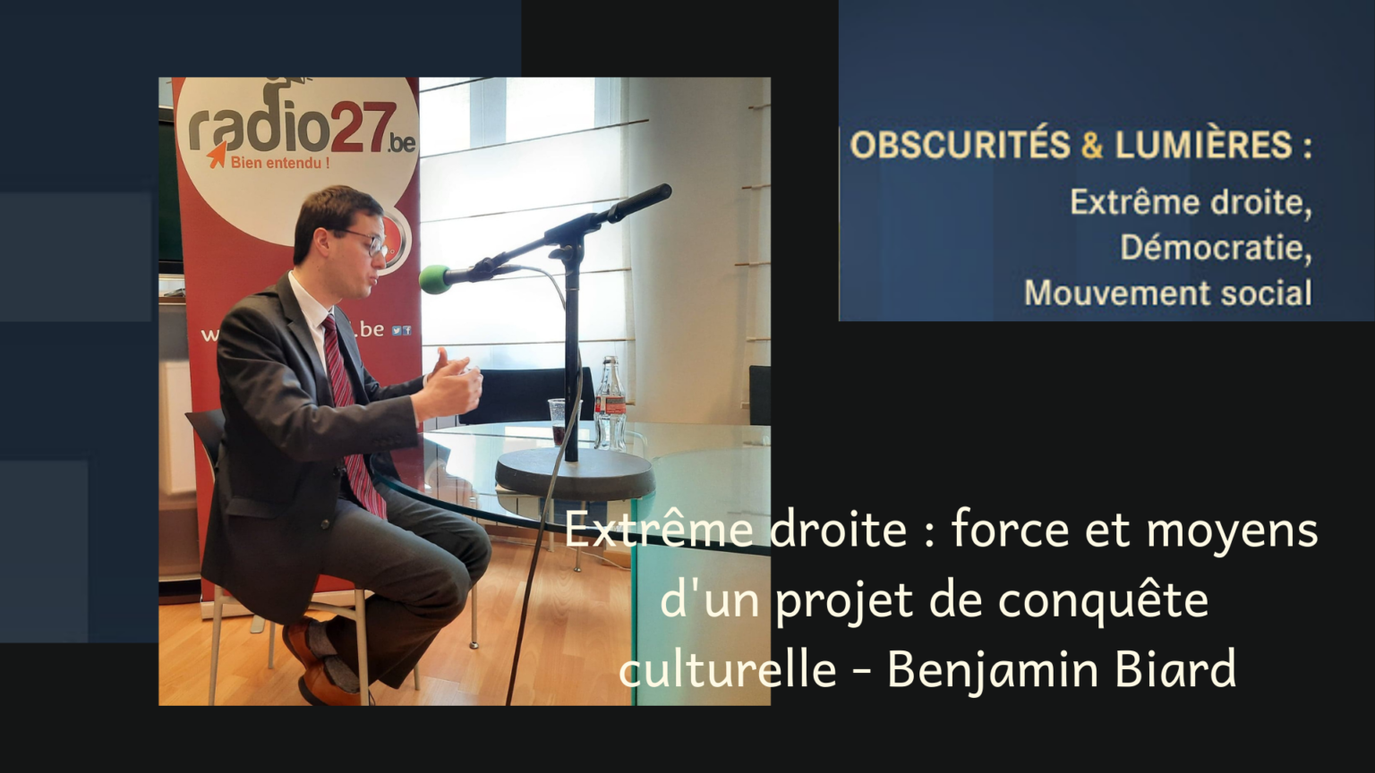Trajectoire d’un projet de conquête culturelle et du pouvoir, Benjamin ...